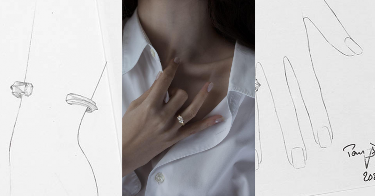 Creation of bespoke jewels by DFLY Paris